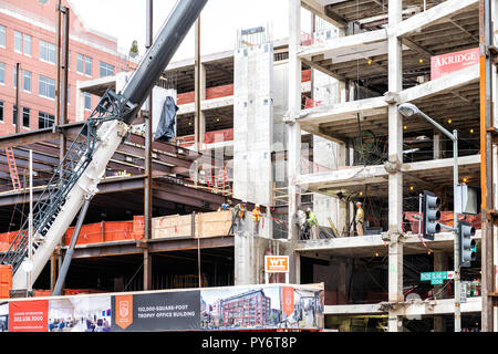 Construction worker with trophy Stock Photo - Alamy