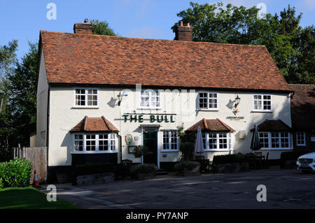 The Bull, Cottered, Hertfordshire, is where John Herbert had a quit ...