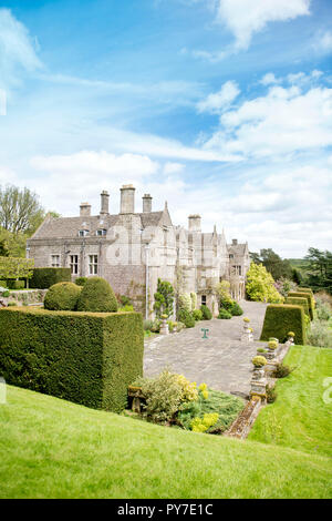 The manor house at Miserden Estate in Gloucestershire UK Stock Photo ...