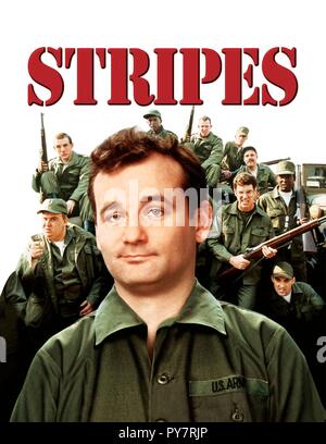 STRIPES 1981 Columbia Pictures film with John Candy Stock Photo - Alamy