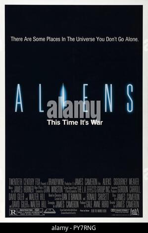 1986, Film Title: ALIENS, Director: JAMES CAMERON, Pictured: JAMES ...