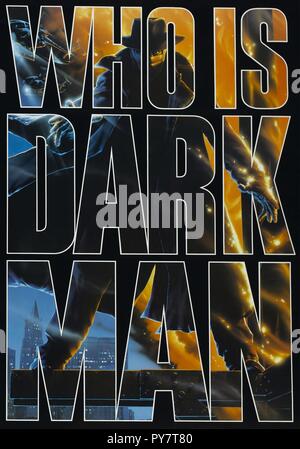 DARKMAN -1990 POSTER Stock Photo - Alamy