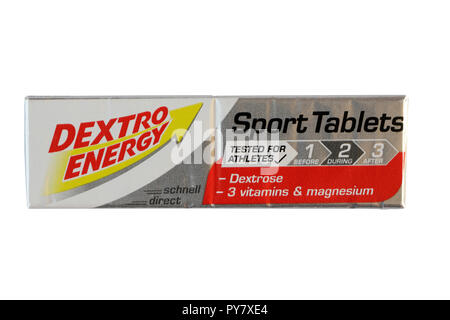 Dextro Energy Glucose tablets Stock Photo - Alamy