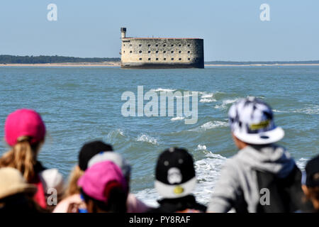 Fort Boyard, building registered as a National Historic Landmark ...