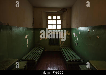 Prison cells at the Museum of Genocide Victims in Vilnius Lithuania ...