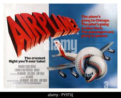 AIRPLANE ! 1980 Paramount Pictures film with from left the inflatable ...