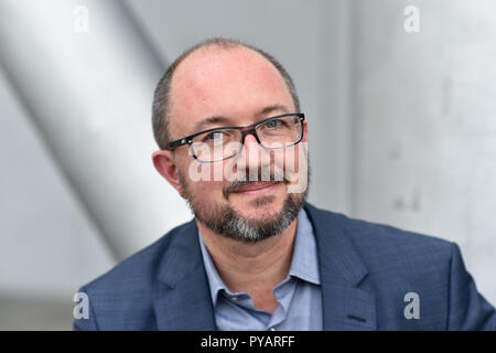 Daniel Bax in October 2018 at the Frankfurt Book Fair. | usage ...