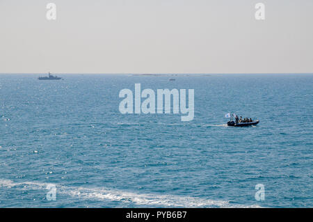 Dabur class Israeli navy patrol boat out at sea Stock Photo - Alamy