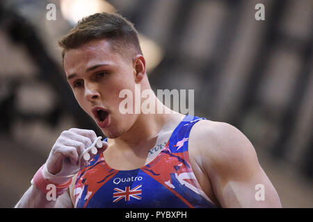 Brinn Bevan (GBR), October 26, 2018 - Artistic Gymnastics : The 2018 ...