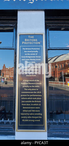 britons protection pub manchester Stock Photo - Alamy