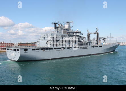 FGS Berlin (A1411), a Type 702 Berlin-class replenishment vessel ...