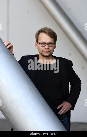 Peter Neumann in October 2018 at the Frankfurt Book Fair. | usage ...