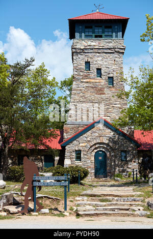 Cheaha State Park Observation tower, Alabama Stock Photo - Alamy