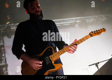 Editors (Justin Lockey) - Oct 2015 - Newcastle O2 Academy Stock Photo ...