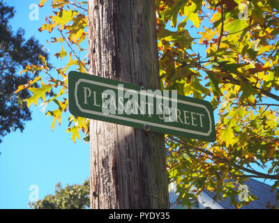 Oak Road street name Stock Photo - Alamy