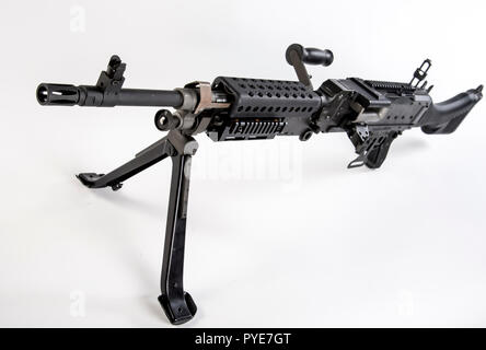 M240B mounted machine gun Stock Photo: 54541930 - Alamy