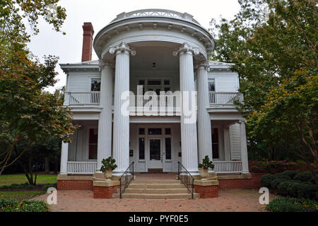 The grand entrance to the Tucker House in Raleigh North Carolina's ...