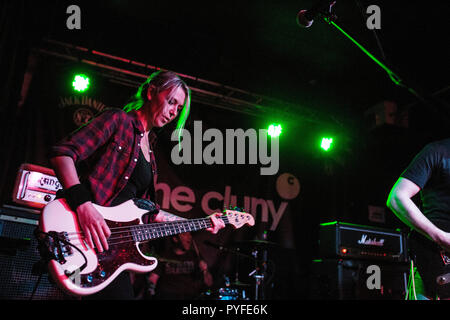 Future of the Left (Julia Ruzicka) - April 2016 - The Cluny Stock Photo ...