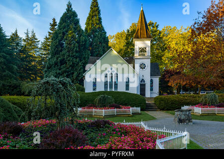 Minoru Chapel, Minoru Park, Richmond, British Columbia, Canada Stock ...