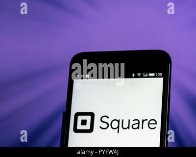 Square, Inc. company logo seen displayed on smart phone Stock Photo - Alamy