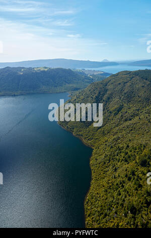 Lake Rotokakahi (Green Lake) in Rotorua, New Zealand Stock Photo - Alamy