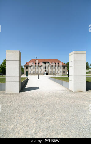 The Commandant's Office at the former Nazi concentration camp at ...