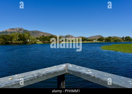 The pontoon at Riverview park, Ross River, Townsville, Queensland ...
