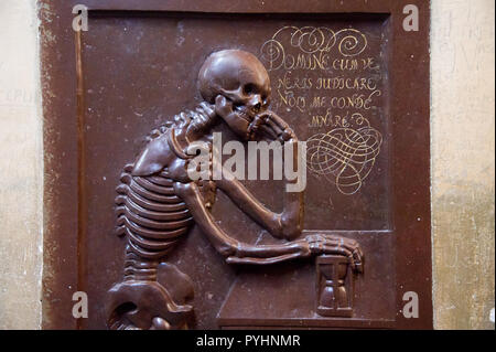 Epitaph of canon priest Stanislaw Buzenski in Gothic Archcathedral ...