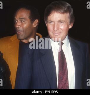 Donald Trump OJ Simpson 1993 Photo By John Barrett/PHOTOlink/MediaPunch ...