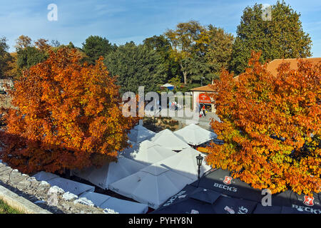 NIS, SERBIA- OCTOBER 21, 2017: Monument to Kniaz Milan in Fortress of ...