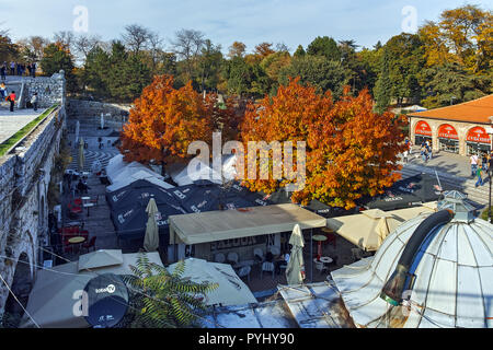 NIS, SERBIA- OCTOBER 21, 2017: Monument to Kniaz Milan in Fortress of ...