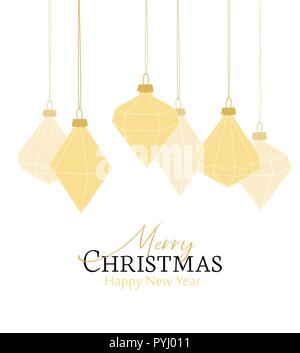 Diamond Christmas balls Stock Vector Image & Art - Alamy