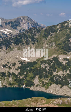 Amazing landscape of Vlahini lakes, Pirin Mountain, Bulgaria Stock ...