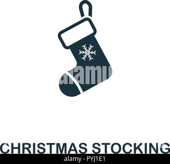 Pixel Christmas sock vector icon for games. 8 bit red sock for gifts ...