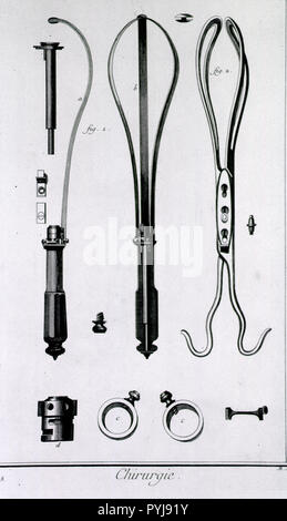 Surgical instruments of 1700's Stock Photo - Alamy