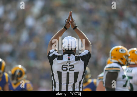 Referee Ron Torbert (62) during an NFL football game between the New ...