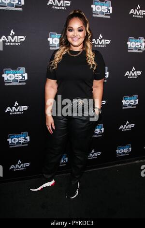 Newark, NJ, USA. 28th Oct, 2018. DJ Nyla Simone in attendance for ...