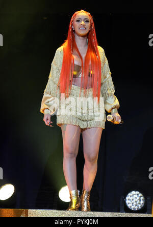 Newark, NJ, USA. 28th Oct, 2018. DJ Nyla Simone in attendance for ...