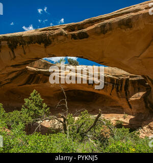 Uranium Arch at Arches National Park in Moab Utah Stock Photo - Alamy