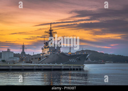 JDS Osumi at the JMSDF Yokosuka Naval Base Stock Photo - Alamy
