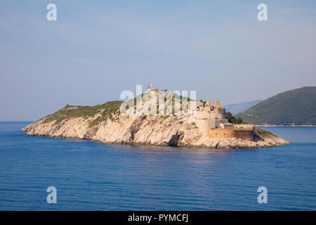Rt Ostra Light is point extremity of a narrow and rocky peninsula ...