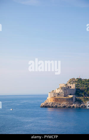 Rt Ostra Light is point extremity of a narrow and rocky peninsula ...