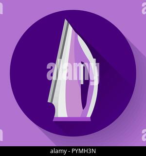 Iron Simple vector icon. Illustration symbol design template for web ...