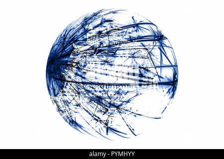 Abstract South Carolina sparkling flag. American Christmas ball holiday ...