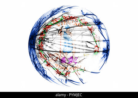 Abstract Virginia sparkling flag. American Christmas ball holiday ...