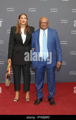 Jessica Karan, Ian Karan, FIlmfest Hamburg, Eroeffnungstag, 27.09.2018 ...