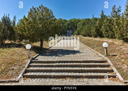 Early medieval Fortress of Bulgarian Tsar Samuel near village of Kliuch ...