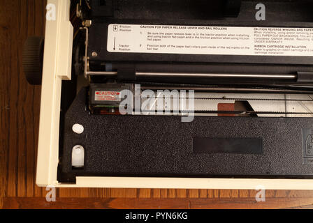 1980s dot matrix printer Stock Photo - Alamy