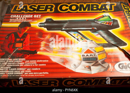 1980s laser game Stock Photo - Alamy