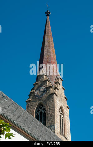 A typical austrian church bell tower with onion-shaped roof Stock Photo ...